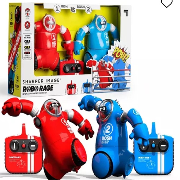 bish | Toys | Robo Rage Remote Control Twoplayer Robot Fighting Set ...